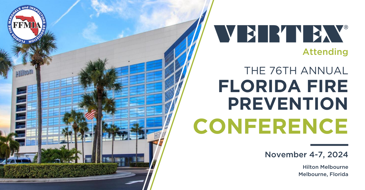 VERTEX PRESENTs AT Annual Florida Fire Prevention Conference | VERTEX