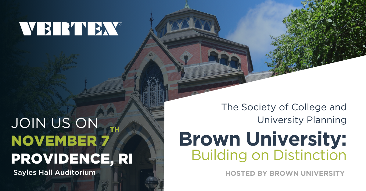 VERTEX to Attend SCUP’s Building on Distinction Symposium | VERTEX