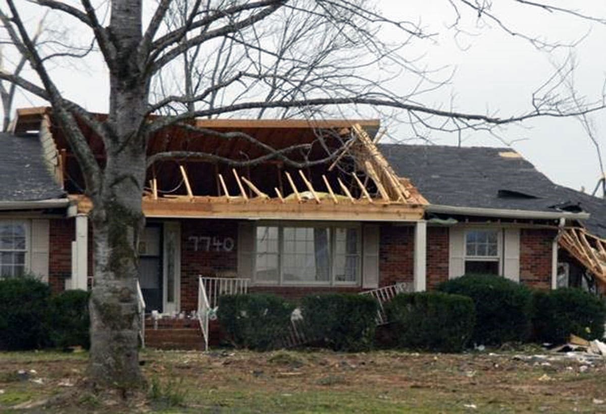 Wind Uplift Damage to Wood Framed Residential Construction | VERTEX