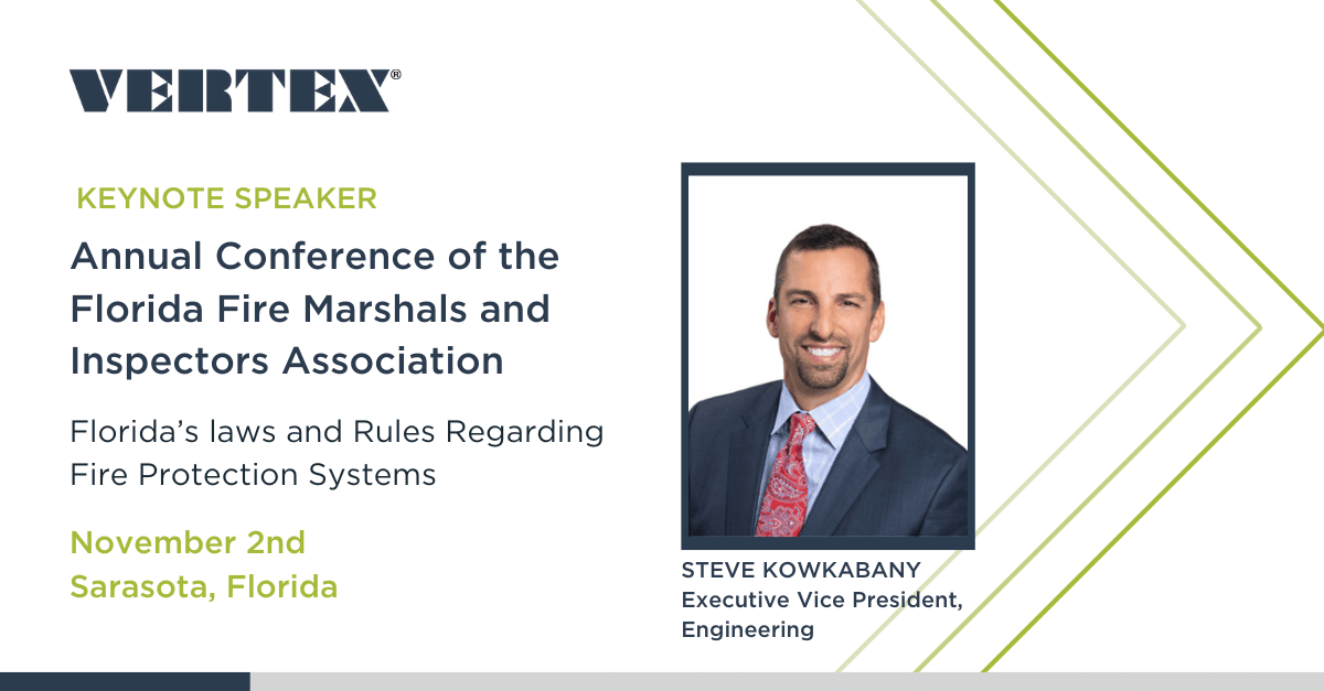 Florida Fire Marshals and Inspectors Annual Conference | VERTEX