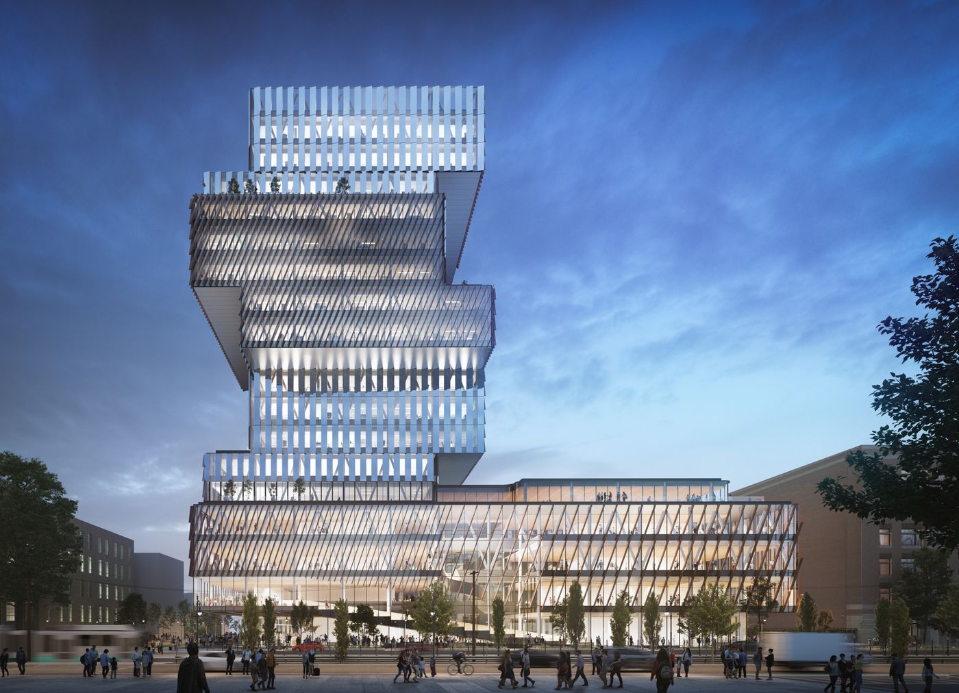 Bloomberg Highlights BU's New Building