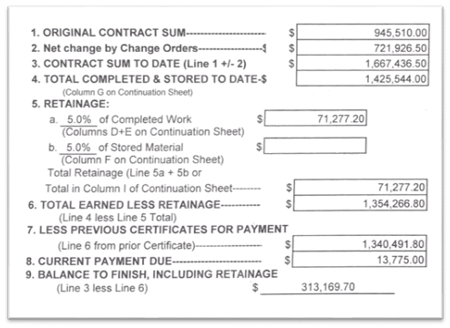 Interpreting Payment Applications for Use in Surety Claims ...