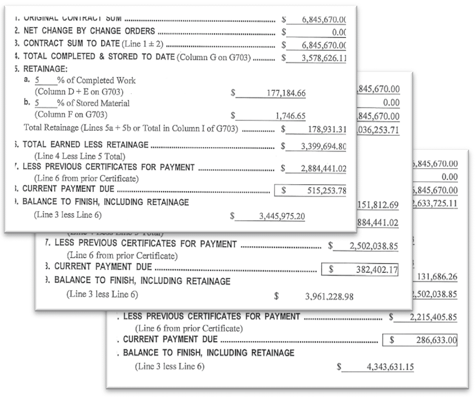Interpreting Payment Applications for Use in Surety Claims ...