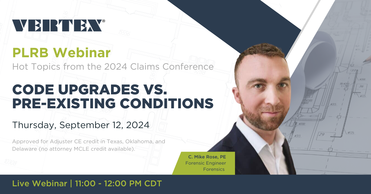 VERTEX’s Mike Rose to Co-Present at PLRB Hot topics Webinar | VERTEX