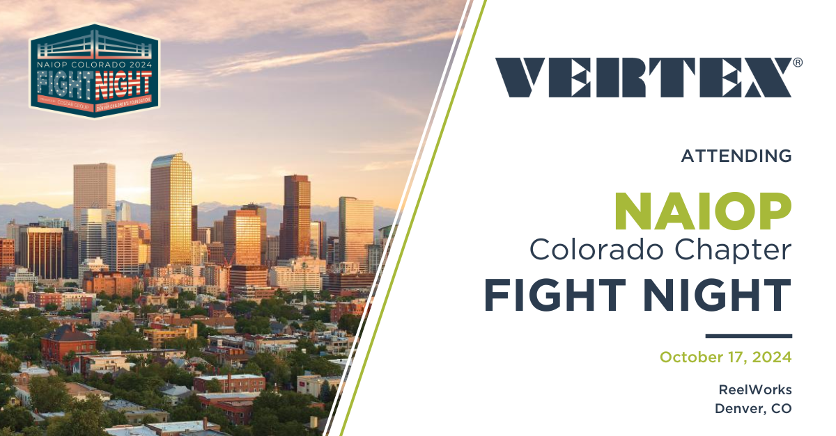 VERTEX to Attend NAIOP Fight Night 2024 in Denver | VERTEX
